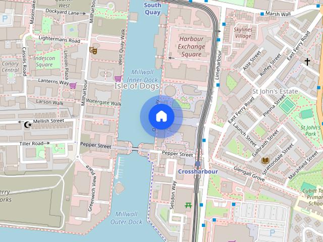 Baltimore Wharf, Canary Wharf, London, E14