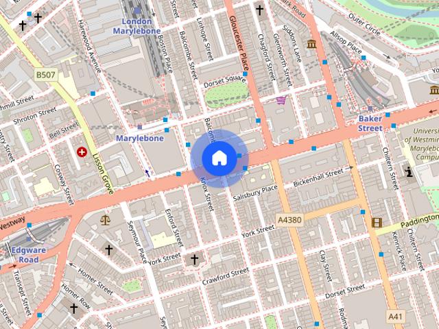 Balcombe Street, Marylebone, London, NW1