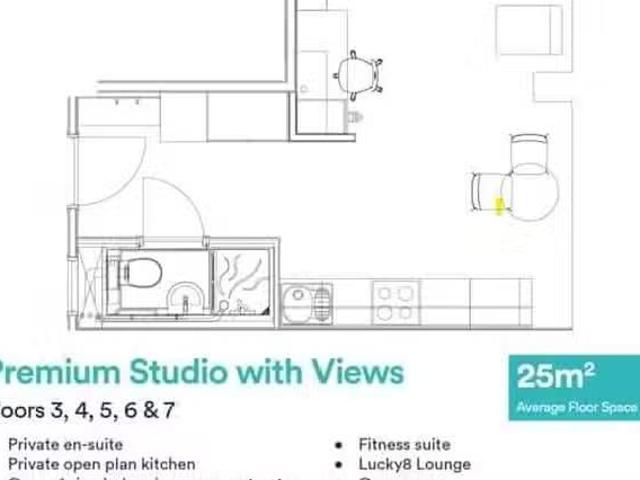 Balcony Classic Studio With Views