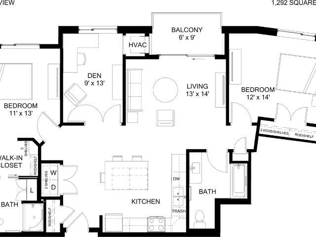 Ballantrae Apartments II Studio Apartment for Rent at 3810 Ballantrae Rd, Eagan, MN 55122