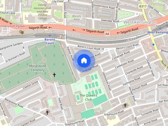 Barton Road, W14