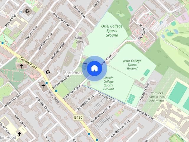Bartlemas Close, Oxford, Oxfordshire, OX4