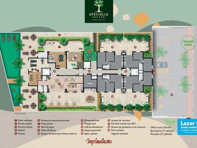 Barueri Specialle 54m² 2 dorms, 1 vaga