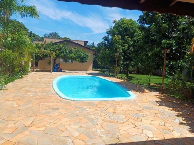 Barão Geraldo Chácaras Santa Margarida Guará casa com duas suites, ar condicionado, piscina