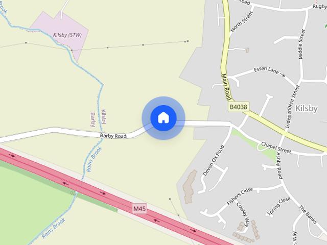 Barby Road, Kilsby