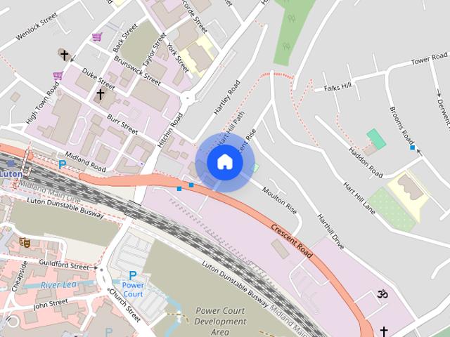 Barclay Court, Luton, LU2