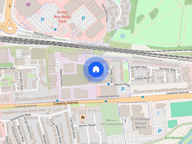 Barcro Square, Colchester, Essex, CO1