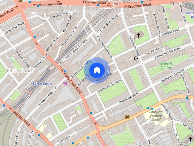 Barkston Gardens, Earls Court, SW5