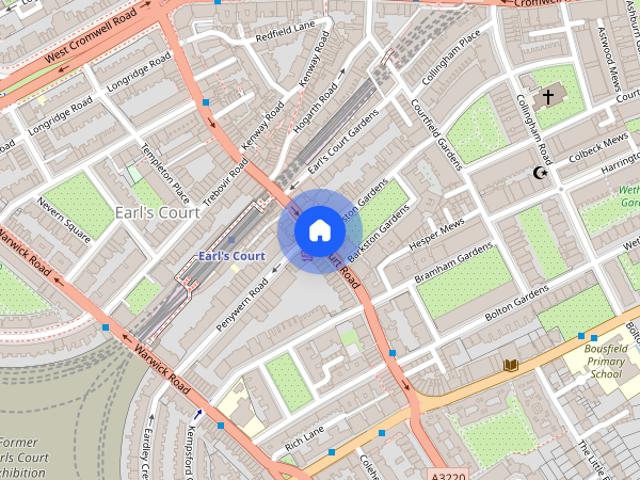 Barkston Gardens, Earls Court, SW5