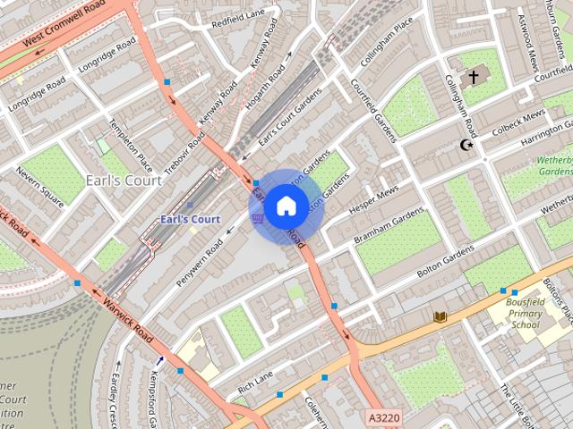 Barkston Gardens, Kensington, London, SW5