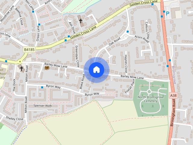 Barley Mow Lane, Bromsgrove, B61