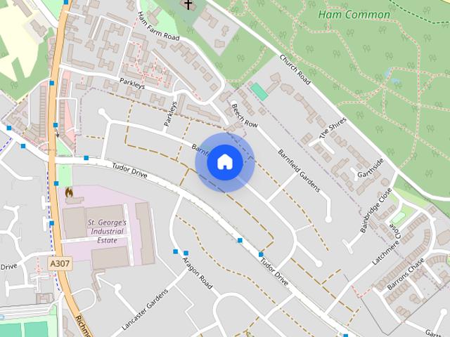 Barnfield Avenue Kingston upon Thames KT2