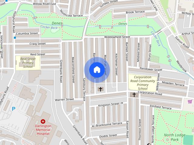 Barningham Street, Darlington, DL3