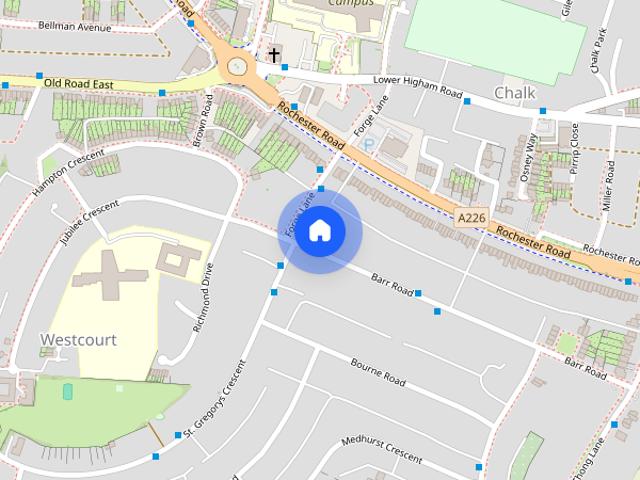 Barr Road, Gravesend, Kent, DA12