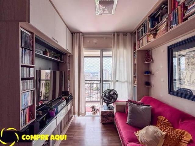 Barra Funda | 2 Quartos | Sacada | Móveis planejados | 1 vaga | 48m²