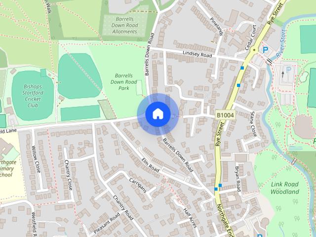 Barrells Down Road, Bishops Stortford, Hertfordshire