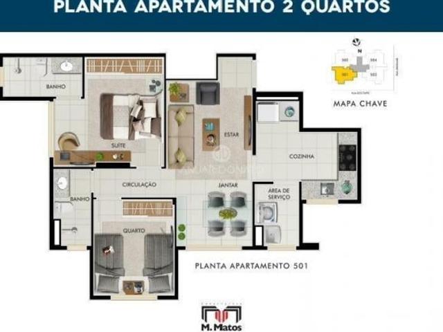 Barro Preto Apartamento 1 quarto à venda na Anuar Donato