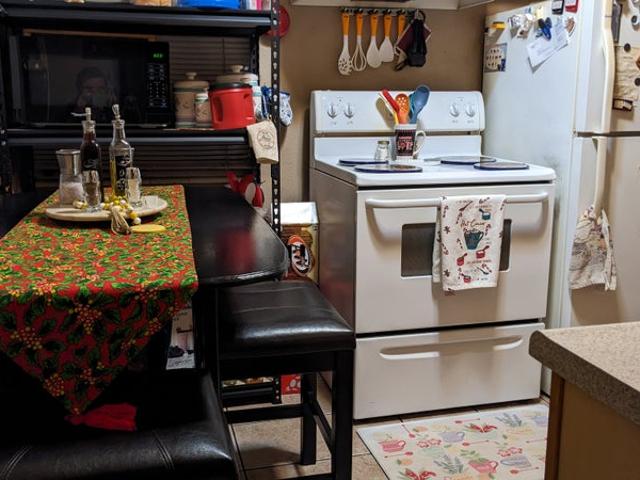 Basement apartment lg living area, full bath, sm b