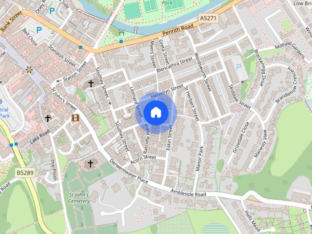 Basement Flat, 23 Church Street, Keswick, Cumbria, CA12 4DX