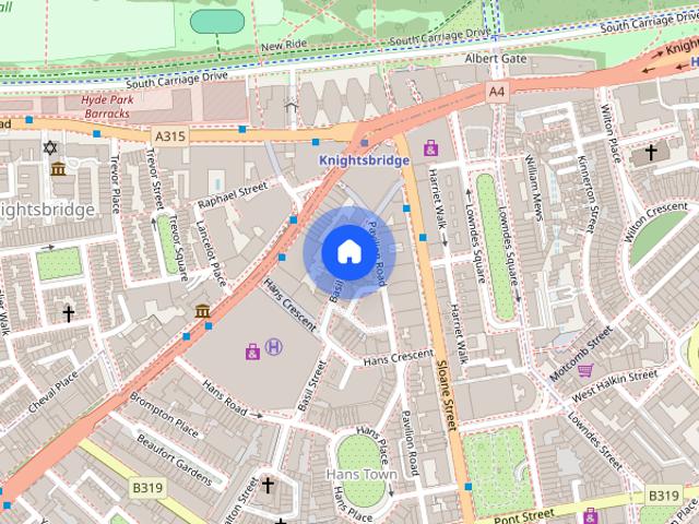 Basil Street, Knightsbridge, London, SW3
