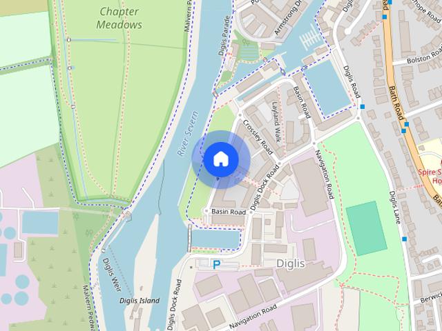Basin Road, Finger Wharf, Diglis Water, Worcester