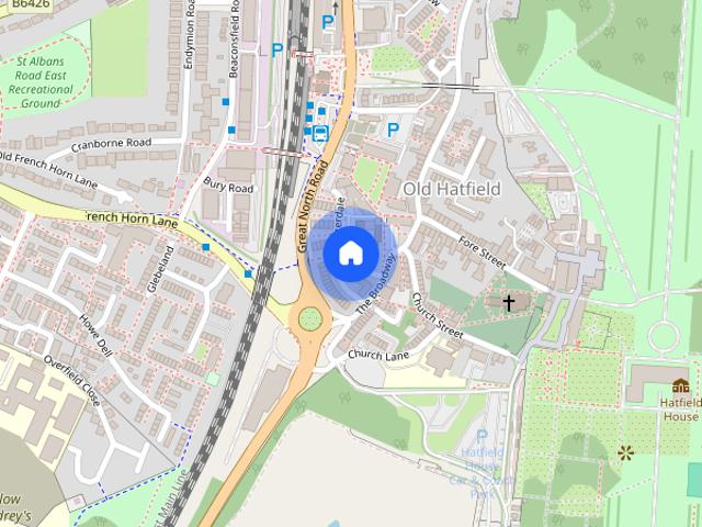 Batterdale, Old Hatfield, AL9
