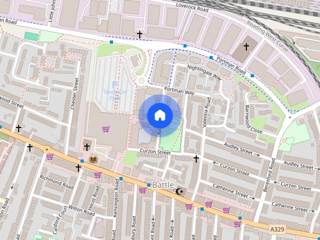 Battle Square, Reading, Berkshire, RG30