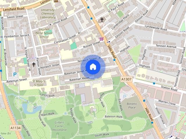 Bateman Street, CB2