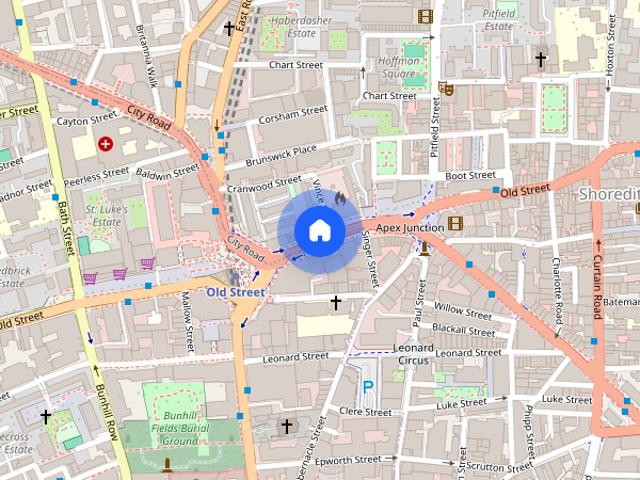 Bath Street, Old Street, London, EC1V