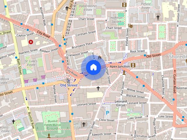 Bath Street, Old Street, London, EC1V