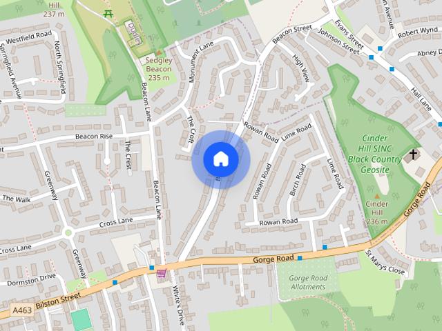 Bath Street, Sedgley, Dudley, West Midlands, DY3