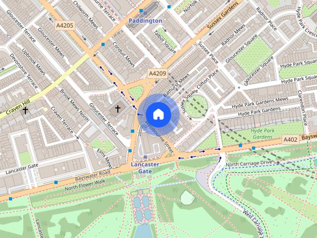 Bathurst Street, Hyde Park, London, W2