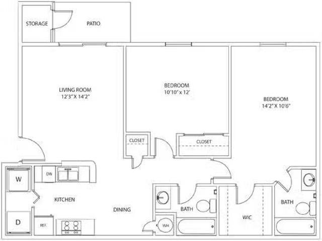 Bayside Apartment Homes The Rose
