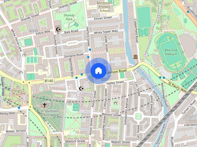 Ben Jonson Road, The Watermark, Stepney Green, London, E1