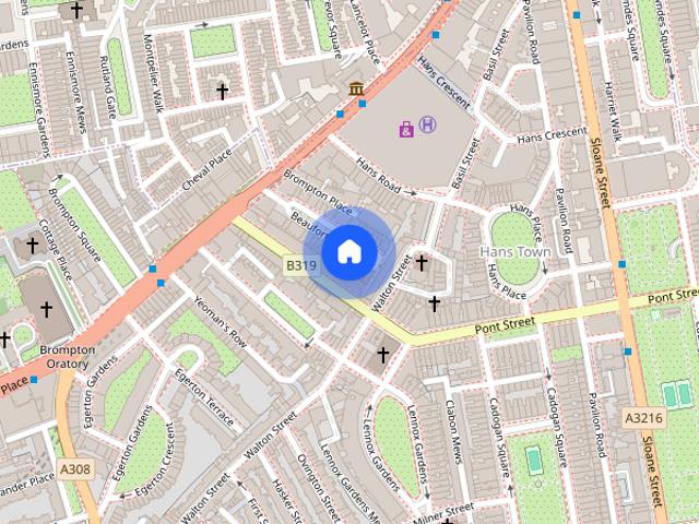 Beaufort Gardens Knightsbridge SW3