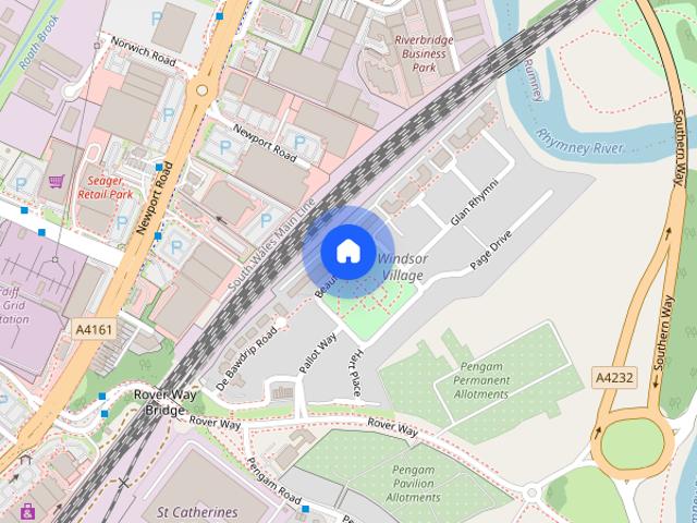 Beaufort Square, Caerdydd, CF24