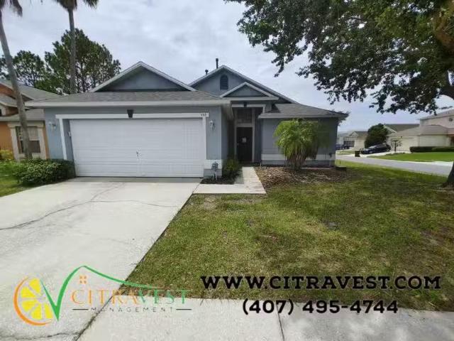 Beautiful 3 Bedroom Available in Davenport! 103 Cello St