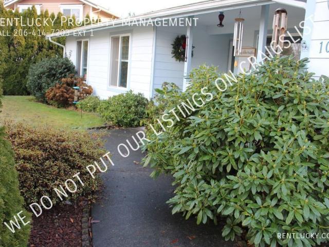 Beautiful 3 Bedroom Home FOR RENT in Great Community of Steilacoom!