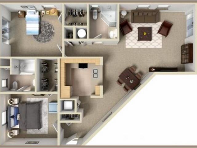Beautiful 2/2 Ready For Move In !