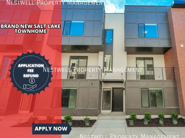 Beautiful and Newer Salt Lake Townhome