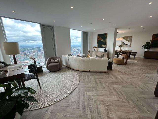 Beautiful Fully Furnished Three Double Bedroom Penthouse Apartment with unrivalled facilities in the Amazing Cortland at Colliers Yard Development