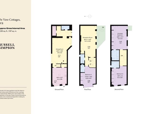 Beautiful three bed house in a gated mews like block close to Kensington Gardens to rent
