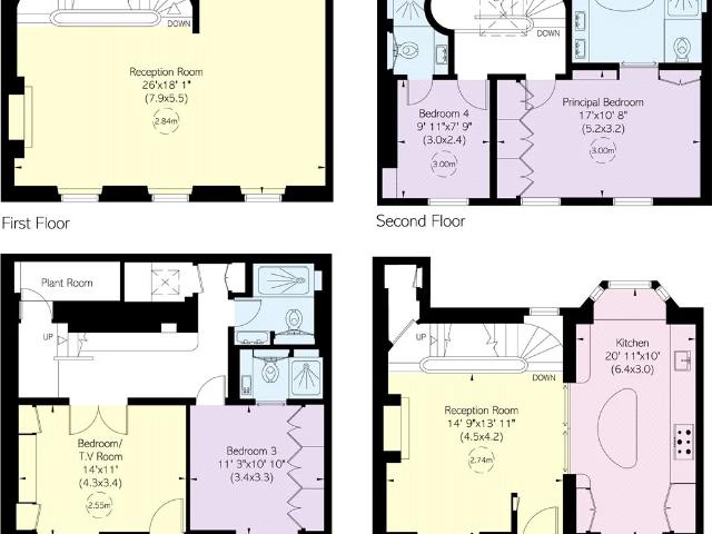 Beautifully redesigned three/four bedroom house with contemporary interiors and a feature staircase