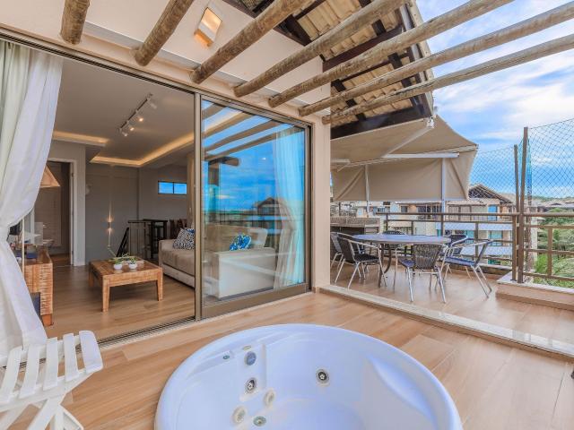 Beach Place 302 Apê com Jacuzzi by Carpediem