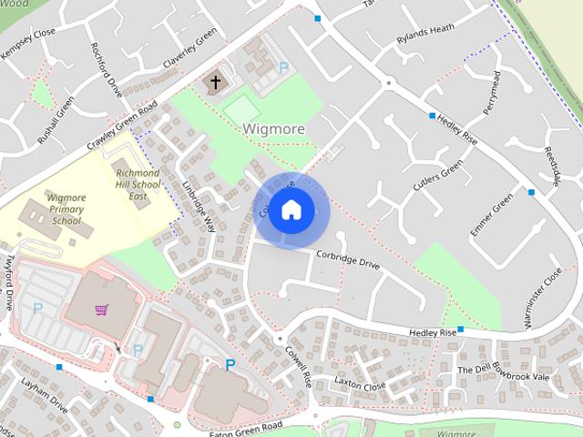Beanley Close, Luton, Bedfordshire, LU2