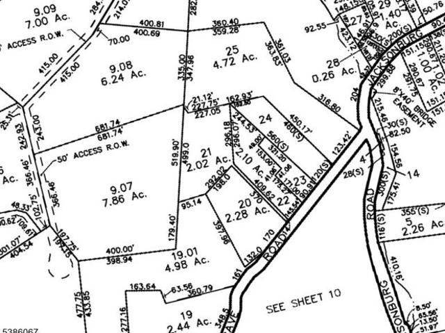 Bear Cave Rd, Blairstown, Plot For Sale