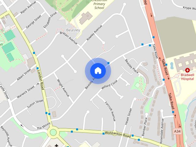 Beasley Avenue, Newcastle, Staffordshire, ST5