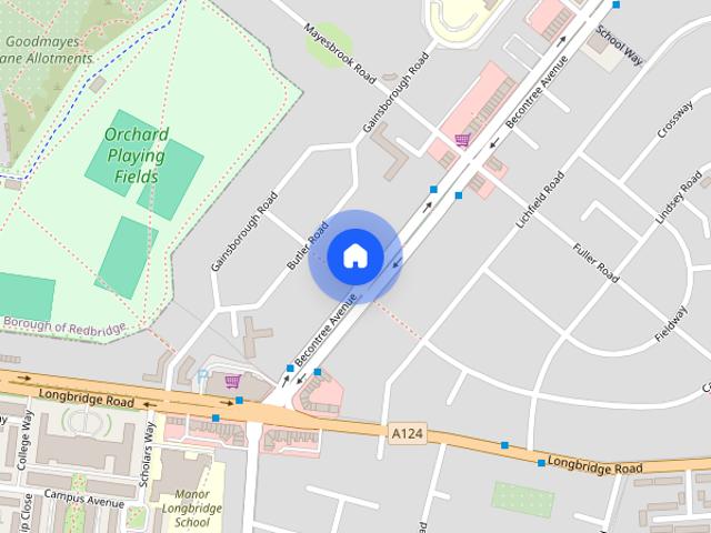 Becontree avenue, Dagenham, Essex, RM8