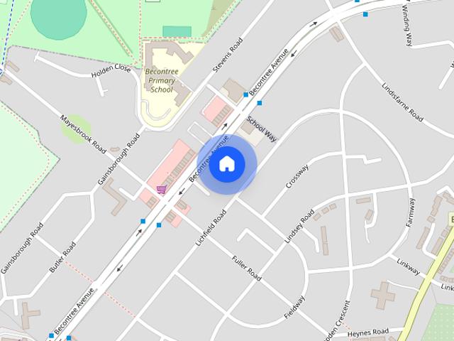 Becontree avenue, Dagenham, Essex, RM8