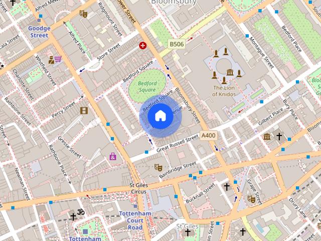 Bedford Avenue, WC1B